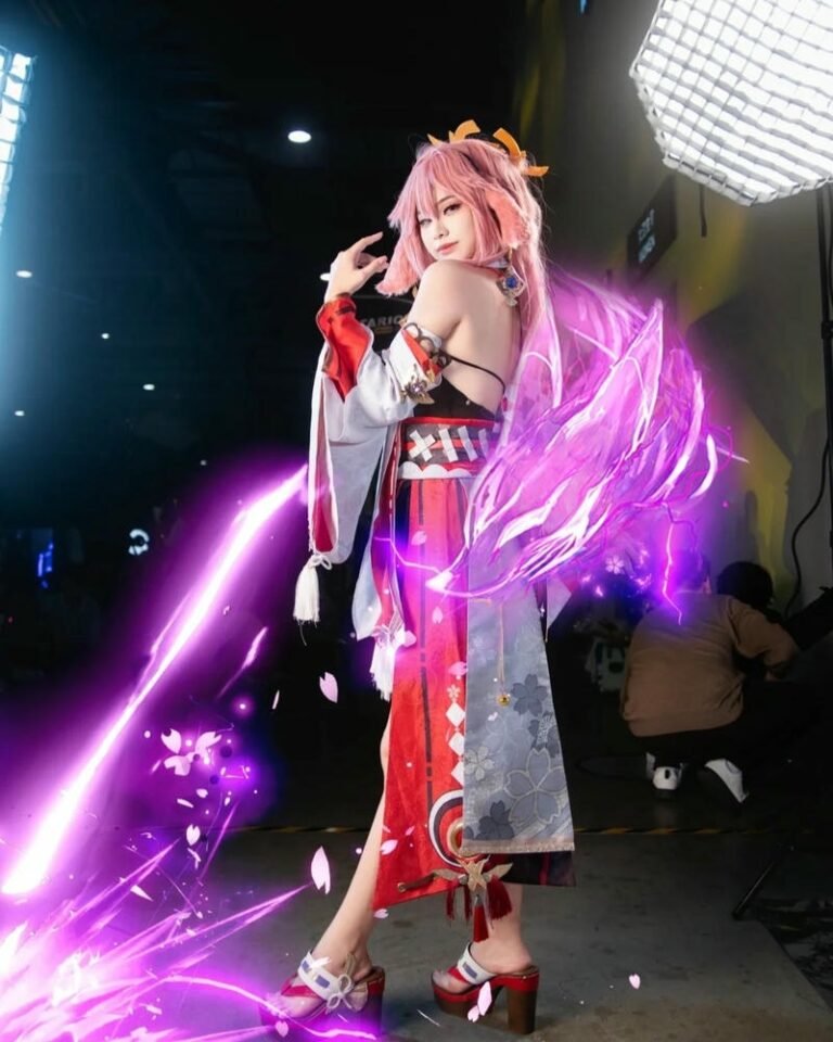 99+ Cosplay Yae Miko Thần Thoại Nhật Fantasy Sáng Tạo